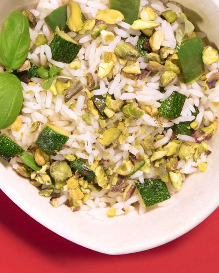 Green rice salad - Riso Flora
