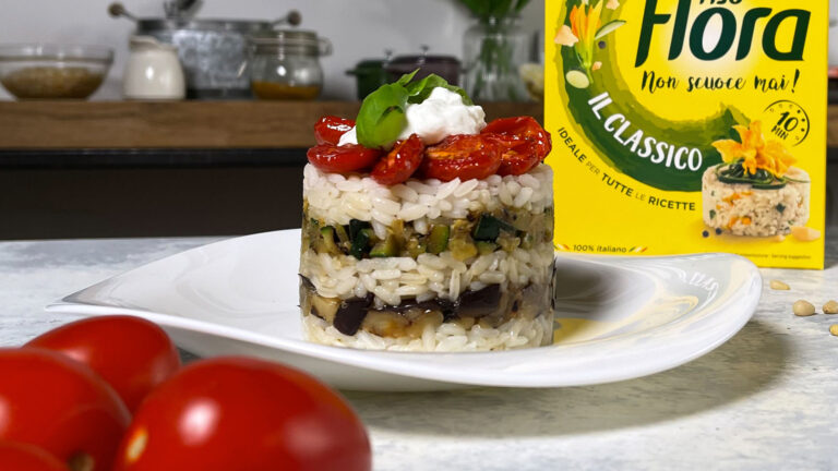 Torrette di riso con verdure - Riso Flora